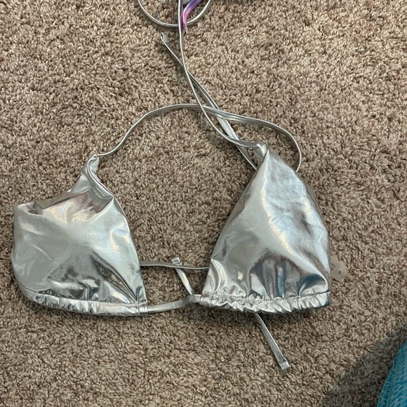 REVOLVE | Swim | Silver Bikini Top | Poshmark